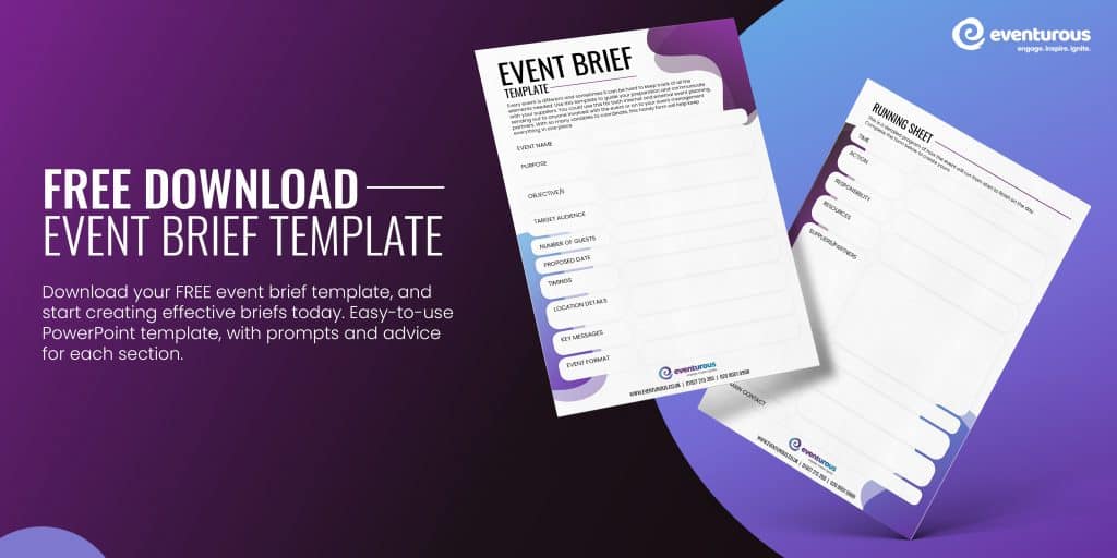 9 Top Tips on How to Write an Effective Event Brief (& Free Template ...